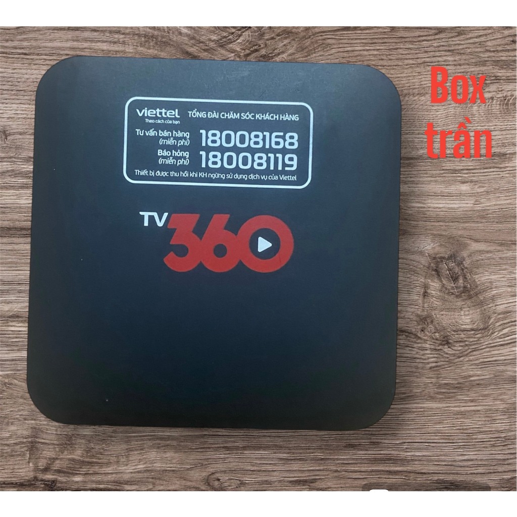 Box TV 360 Viettel - Android Tivi Box 360-Đã Up Rom ATV- Xem Truyền hình -Giải trí -Youtub -Miễn ...