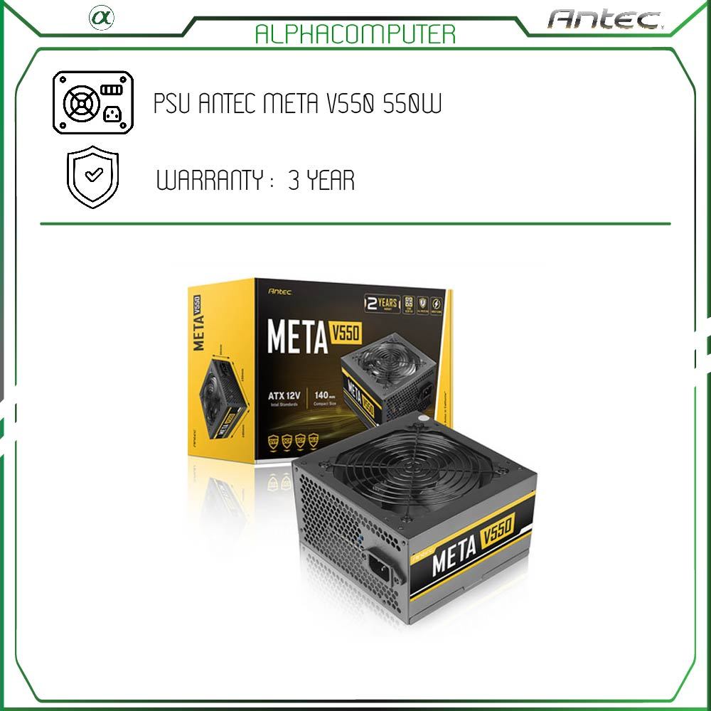 Nguồn Antec Meta V550 550W | Shopee Việt Nam