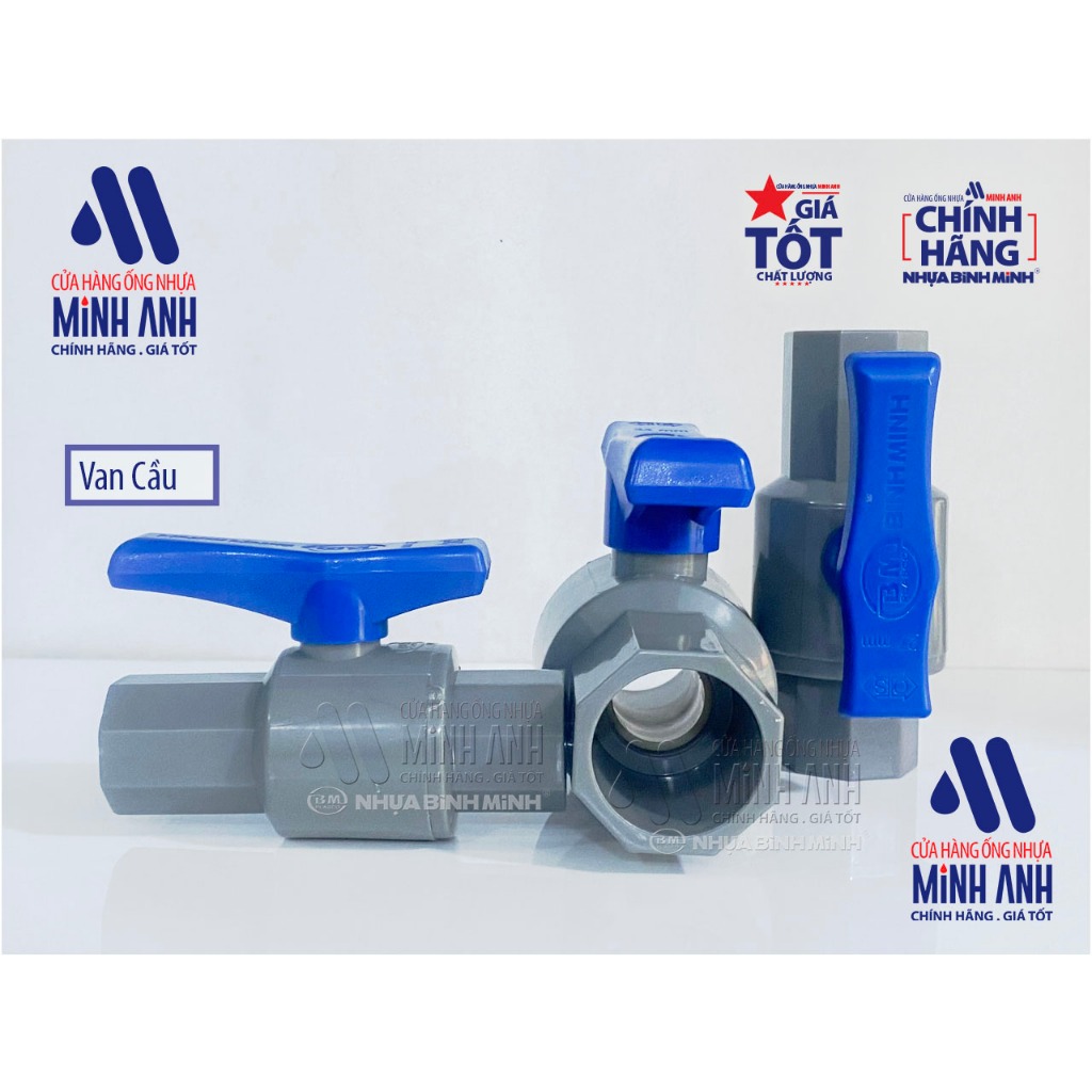 Van Cầu 42/49 nhựa Bình Minh - Van khóa nước - HÀNG CHÍNH HÃNG - Phụ ...