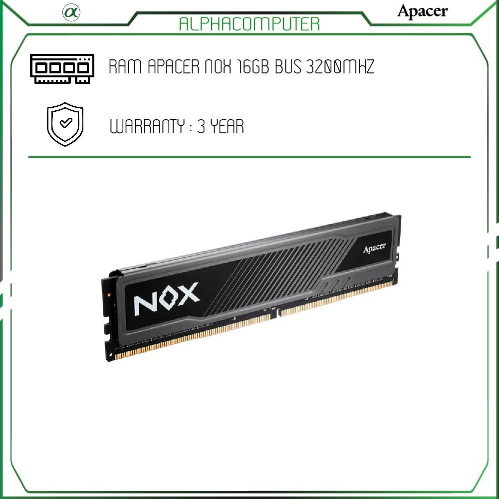 RAM APACER NOX 16Gb Bus 3200Mhz bảo hành 36 tháng | Shopee Việt Nam