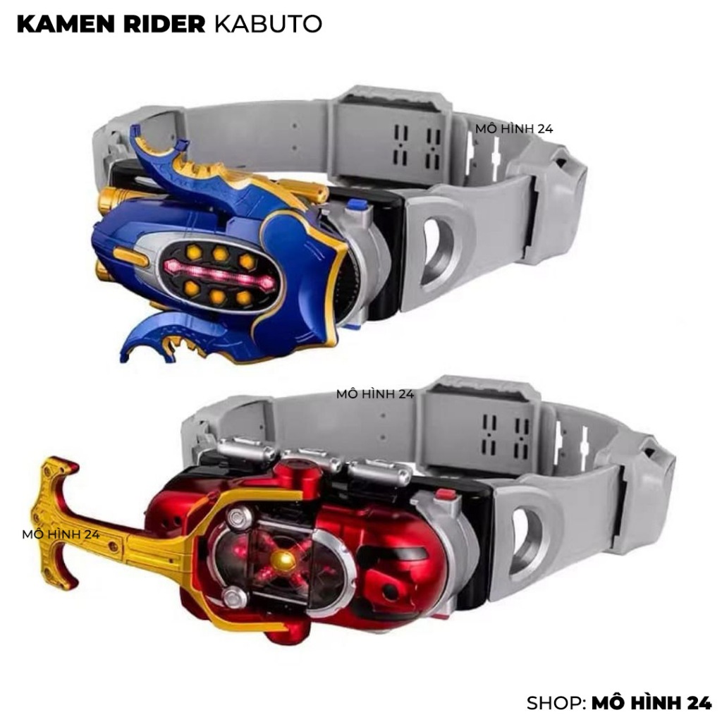 Thắt lưng siêu nhân mặt nạ Driver Kamen Rider Kabuto 1.5 và Gatack ...