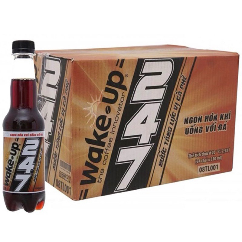 Nước Tăng Lực Vị Cà Phê Wake-Up 247/ Nước 247 Chai 330ml | Shopee Việt Nam