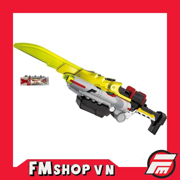 (CÓ SẴN) (2ND) MÔ HÌNH CHÍNH HÃNG BIẾN HÌNH CHIẾN ĐỘI ĐIỆN LONG DX KYORYUGER GABURICALIBUR ...