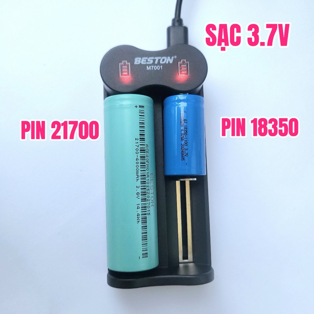 Pin sạc 21700 18350 BESTON dung lượng cao chuyên dùng Đèn pin | Shopee ...