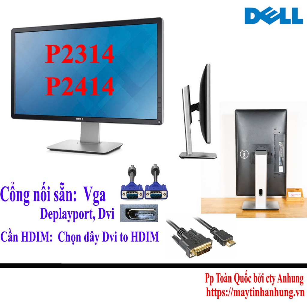 Màn hình máy tính Dell cao cấp dòng E (E24 E23 E22 E20 E19) | Shopee Việt Nam