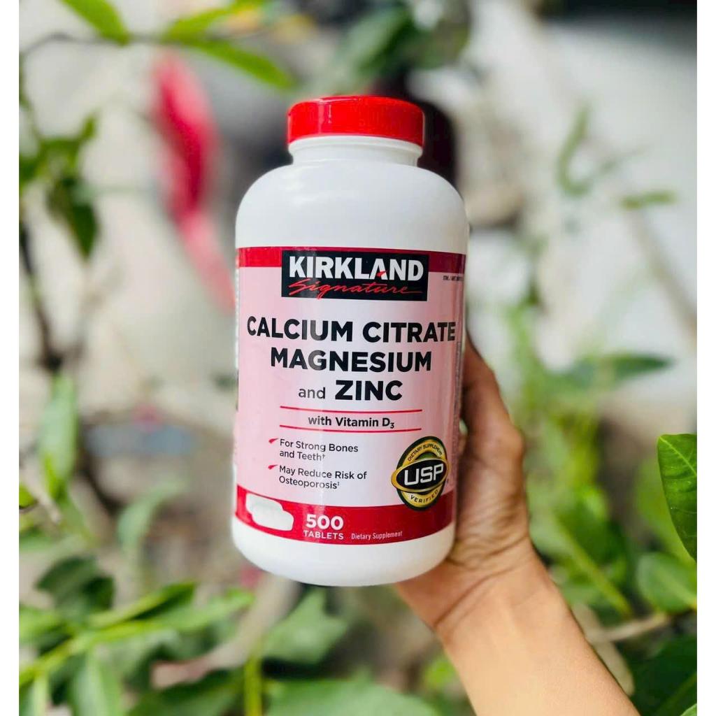 Viên uống bổ sung canxi , magie và kẽm - Calcium Citrate Magnesium and ...