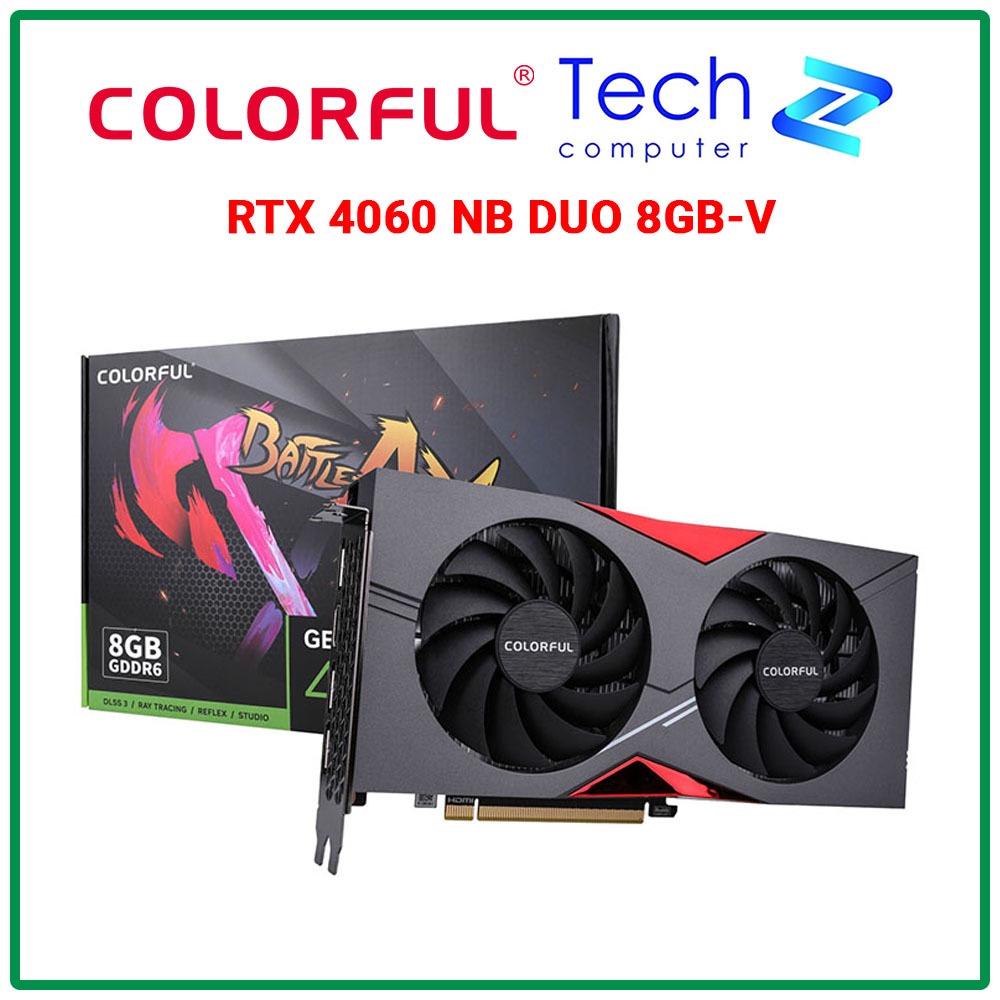 VGA Colorful GeForce RTX 4060 NB DUO 8GB-V | Shopee Việt Nam