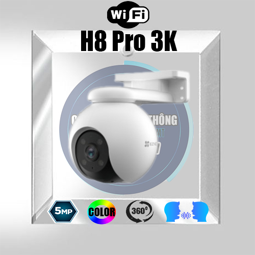 Camera wifi ezviz H8 Pro 5mp quay quét ngoài trời (tặng hộp kt) | Shopee Việt Nam