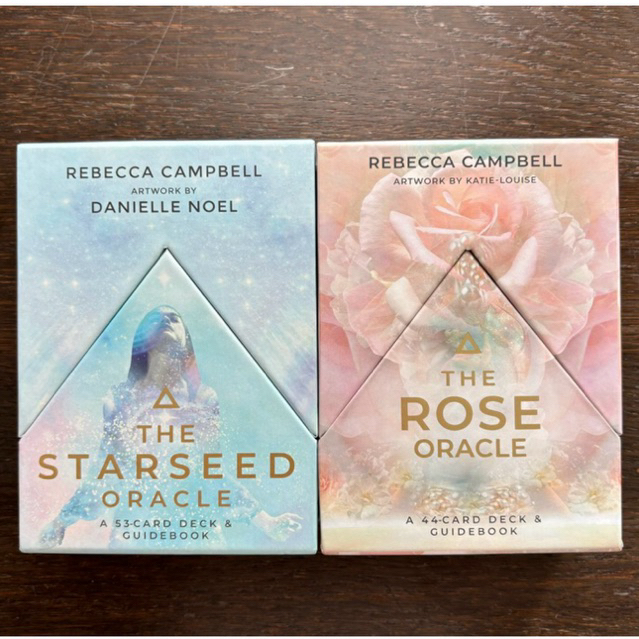 Thanh lý 2 bộ oracle của Rebecca Campbell: Starseed Oracle & Rose Oracle | Shopee Việt Nam