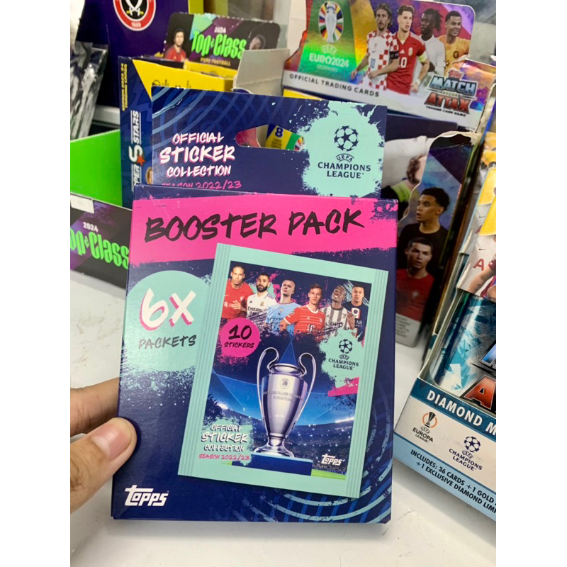 Hộp thẻ Topps Sticker Collection Season Box 2022/23: | Shopee Việt Nam