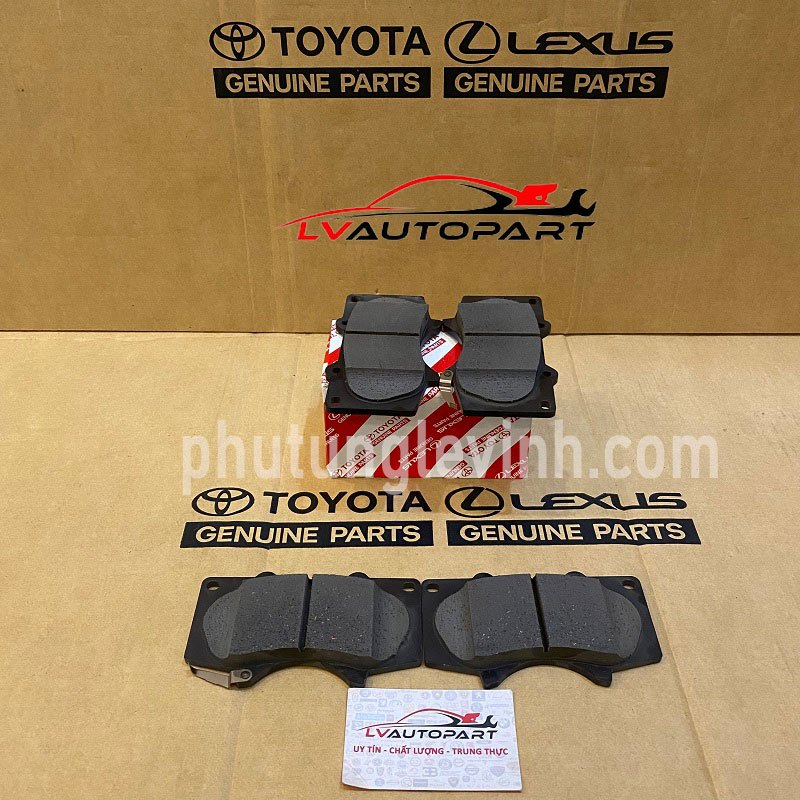 Má phanh trước Toyota Fortuner – Hilux (2012-2020) – 04465-YZZQ7 Chính ...