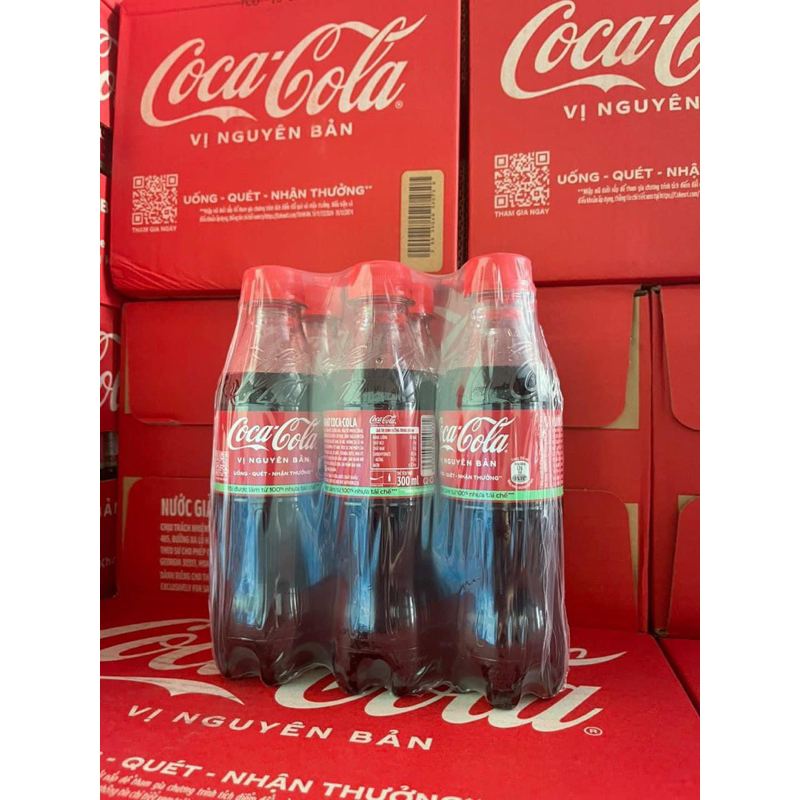 coca cola thùng 24 chai date: tháng 11/2024 chai 300ml siêu nhiều ga | Shopee Việt Nam