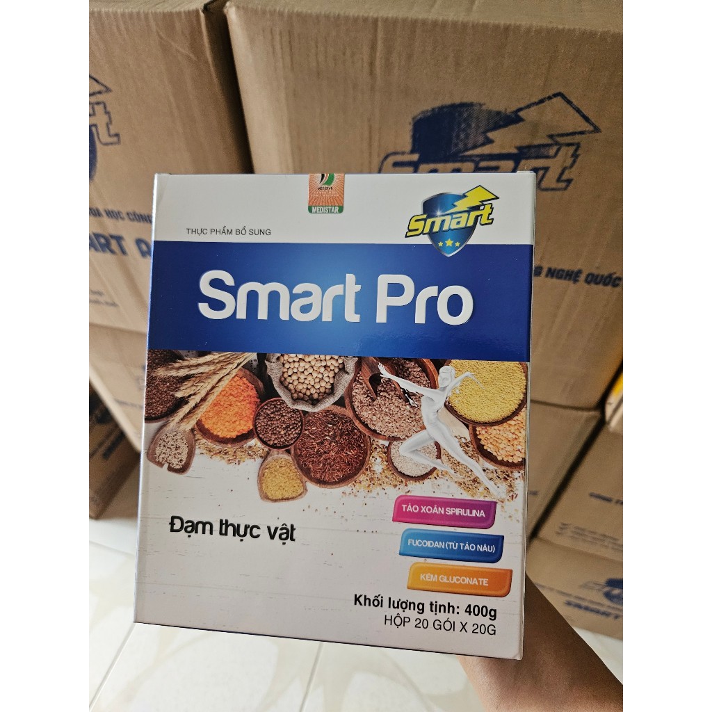 SMART PRO - SMART DAILY - ĐẠM THỰC VẬT - HỘP 400G - THỰC PHẨM BỔ SUNG ...