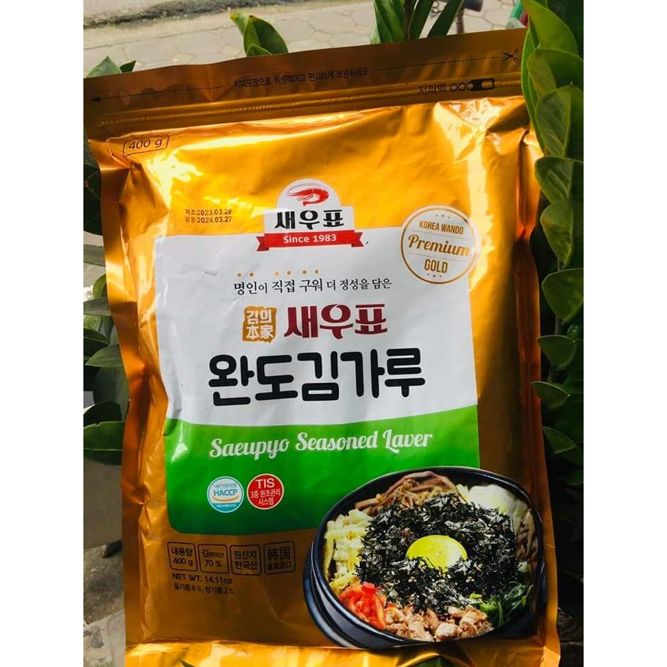 Rong biển Hàn quốc ăn liền 400g Wando | Shopee Việt Nam