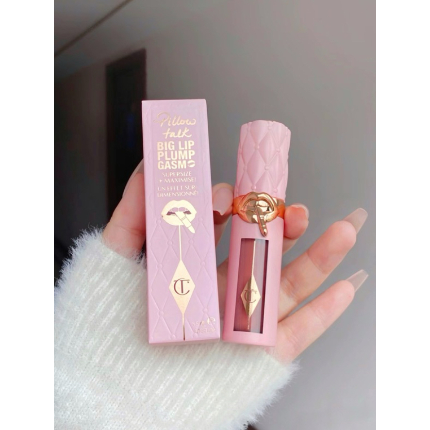 Son Kem bóng Charlotte Tilbury Big Lip Plump Gasm 5.5ml | Shopee Việt Nam
