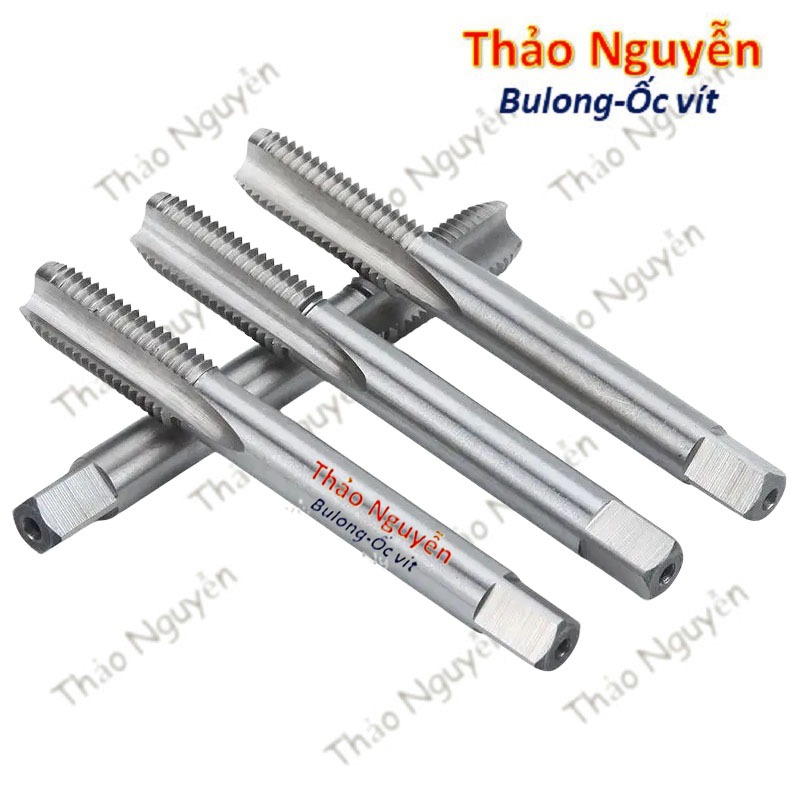 Mũi taro thẳng, taro Ren cấy helicoil M2, M2.5, M3, M4, M5, M6, M8, M10, M12 bằng thép | Shopee ...