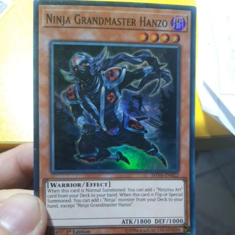 Thẻ bài Yugioh Ninja Grand Master Hanzo | Shopee Việt Nam