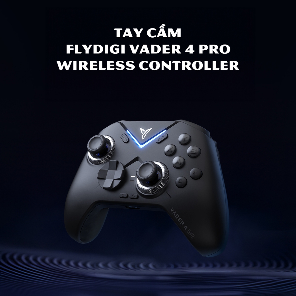Tay cầm Flydigi Vader 4 Pro hỗ trợ Macro, Phím Cơ, Polling Rate 1000Hz cho Nintendo Switch, PC ...
