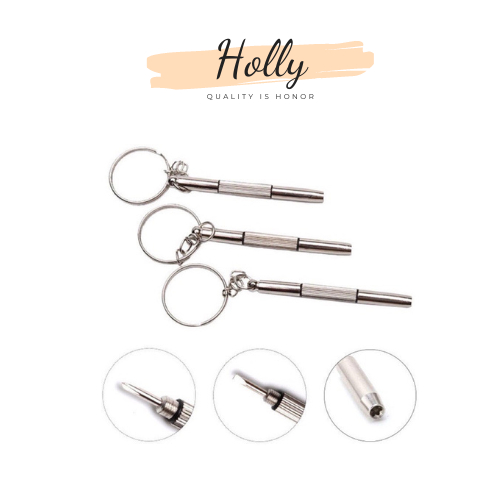 Tua Vít Mini 3 Trong 1 Bằng Kim Loại Dùng Để Sửa Chữa Điện Thoại / Mắt ...