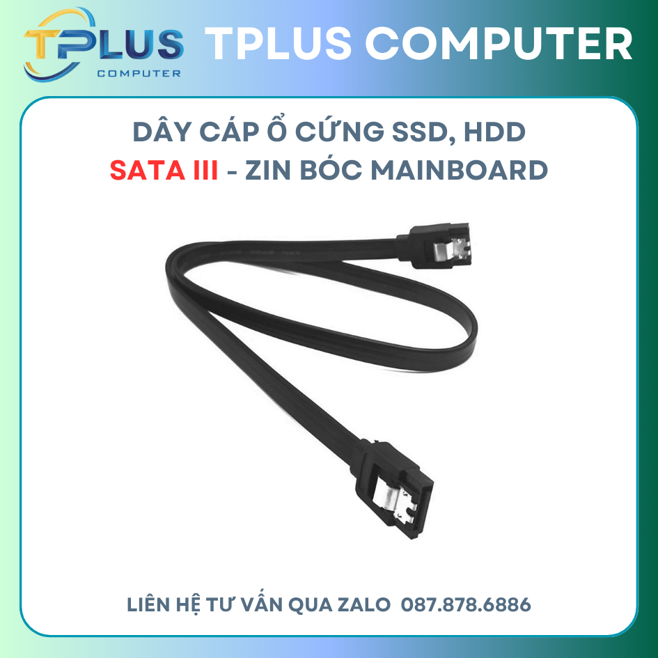 Dây cáp sata 3 dành cho ổ cứng HDD, SSD zin bóc mainboard | Shopee Việt Nam