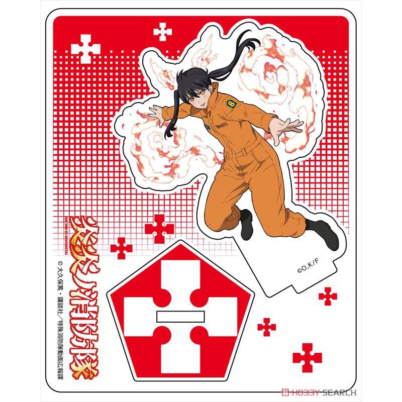 Mô hình Standee Enn Enn No Shouboutai Fire Force Acrylic để bàn tượng ...