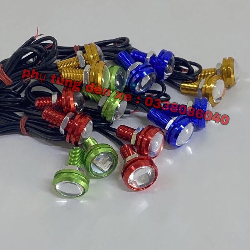 Xi nhan xe máy, Bộ 2 Đèn Xi Nhan Hv shop Độ Xe Máy nút áo ( 1 cặp ...