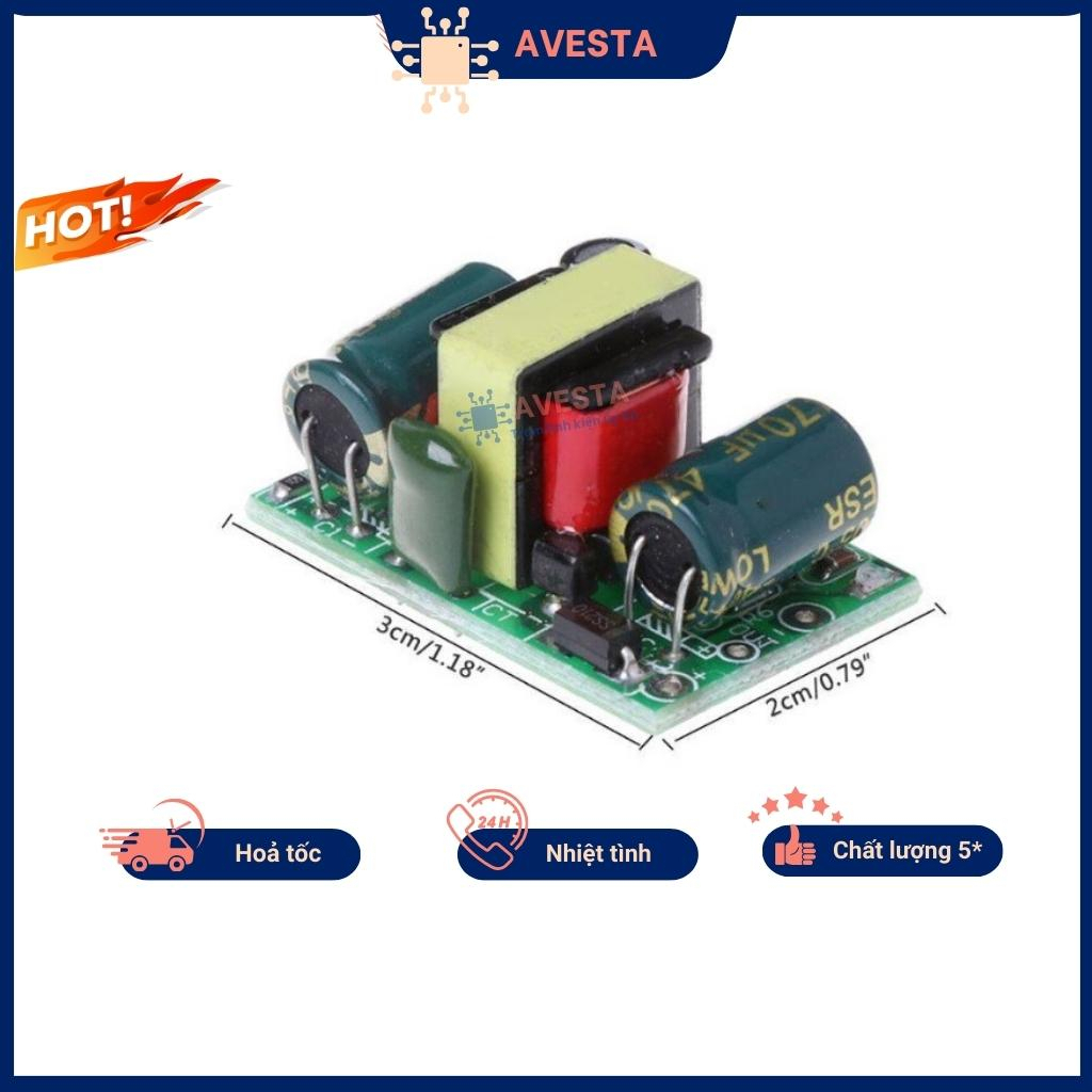 Mạch nguồn xung mini 12V 400mA 700mA chất lượng tốt Avesta. | Shopee ...