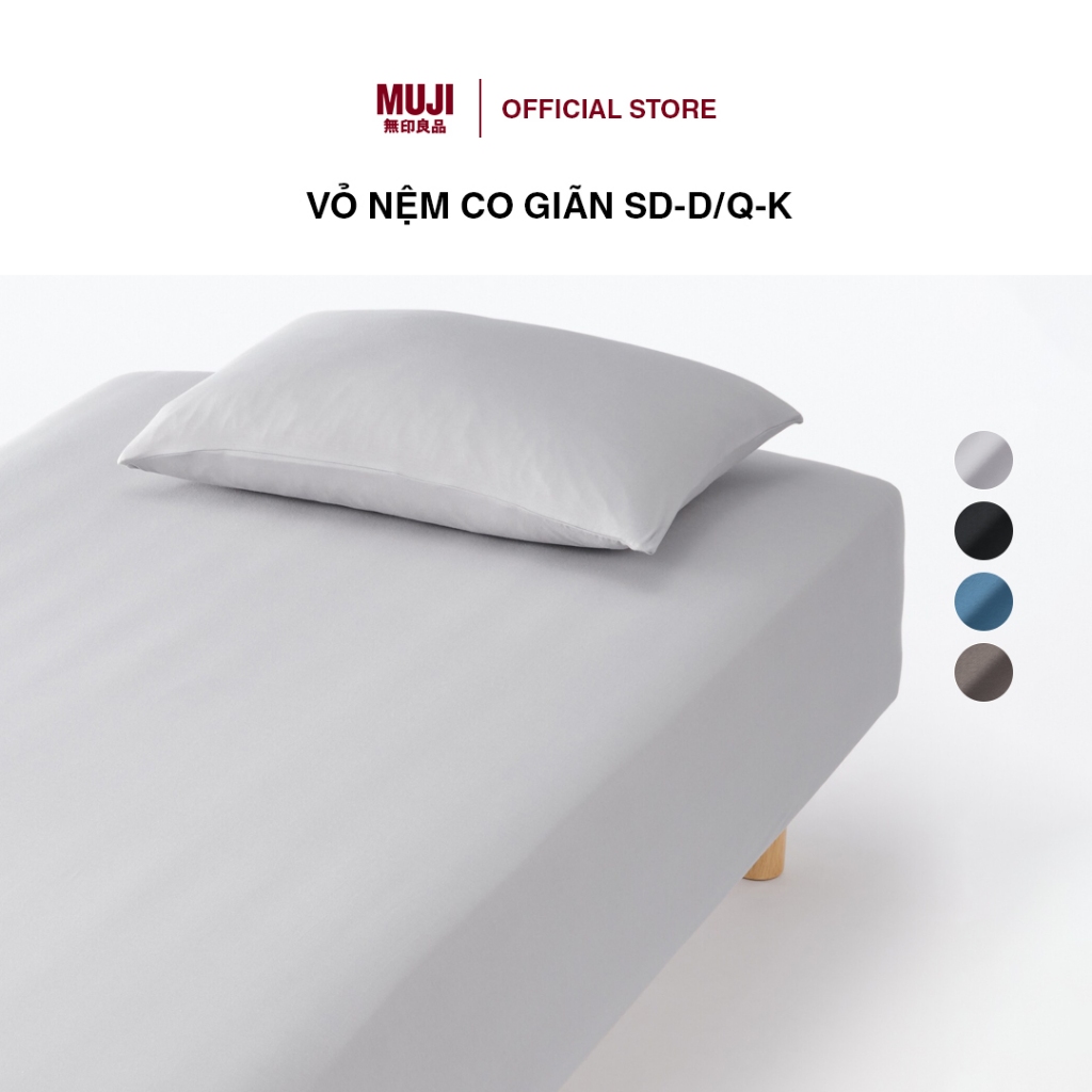 Vỏ Nệm Co Giãn SD-D/Q-K MUJI | Shopee Việt Nam