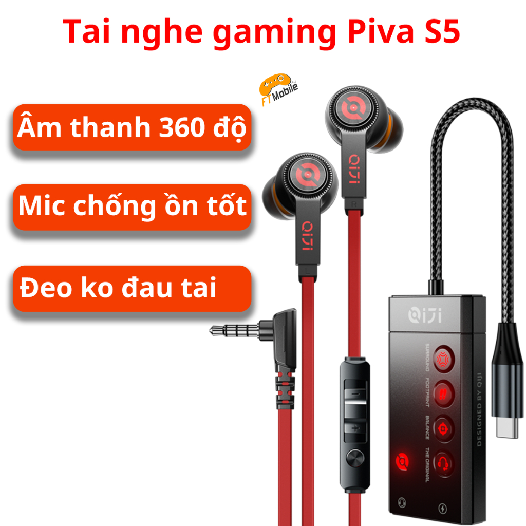 Tai nghe Gaming Piva S5 Tai nghe chuyên game chính hãng kết hợp Sound ...