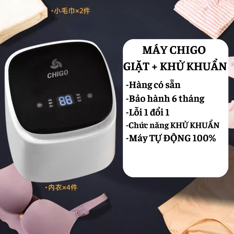 Máy giặt mini gia đình, máy giặt đồ sơ sinh, máy giặt sấy vắt khô tự động, khử khuẩn ozon tiêu ...
