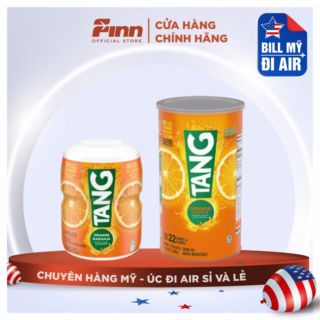 [BILL MỸ AIR] Bột pha nước cam Tang Orange Naranja 8Oz 560g - 2,04kg (Hộp) | Shopee Việt Nam