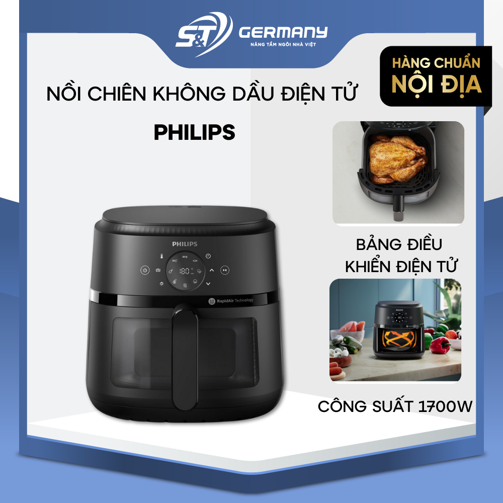 Nồi chiên không dầu Philips NA230/00 6,2L Airfryer Series 2000,Nồi ...