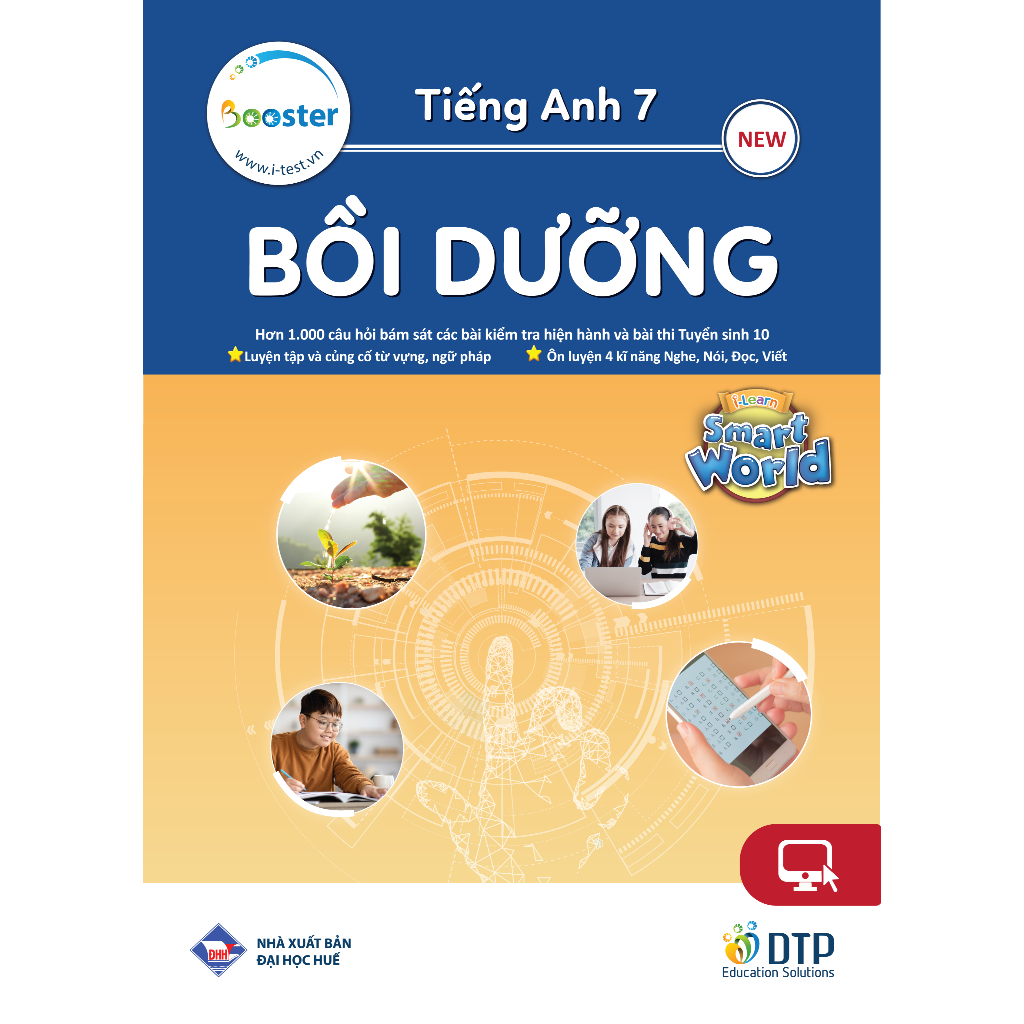 Sách - DTPbooks - Bồi dưỡng Tiếng Anh 7 i-Learn Smart World | Shopee Việt Nam