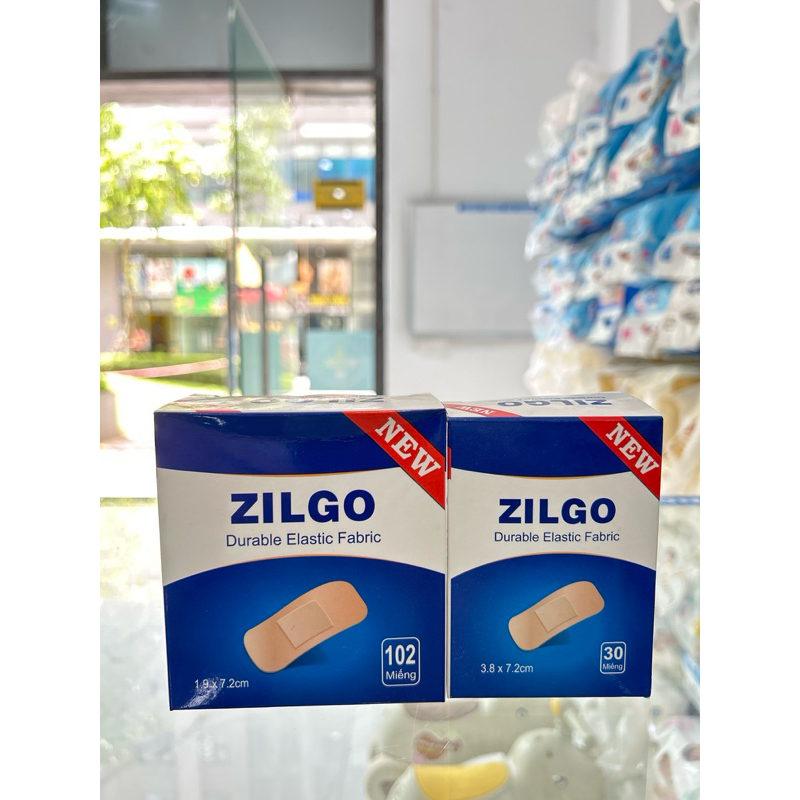 Băng cá nhân Zilgo - Băng gâu, sơ cứu vết thương, cầm máu. | Shopee ...