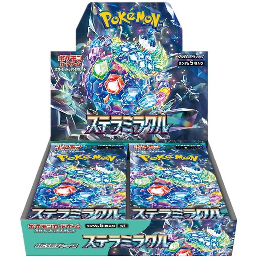 Pokemon card game Scarlet & Violet Expansion Pack Stella Miracle BOX ...