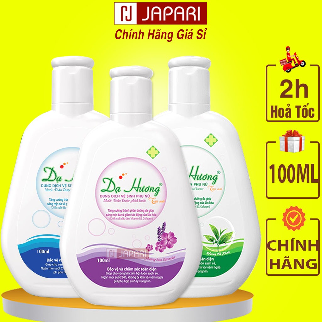 Dung Dịch Vệ Sinh Nữ Dạ Hương 100ml CHÍNH HÃNG - Ddvs Phụ Nữ Dịu Nhẹ ...