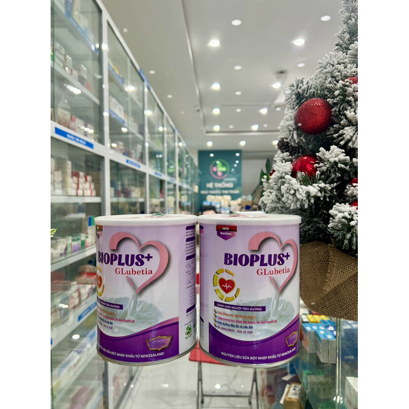 Sữa tiểu đường Bioplus+ Glubetia - Hỗ trợ hạ đường huyết, ngừa biến chứng, tăng sức đề kháng cho ...