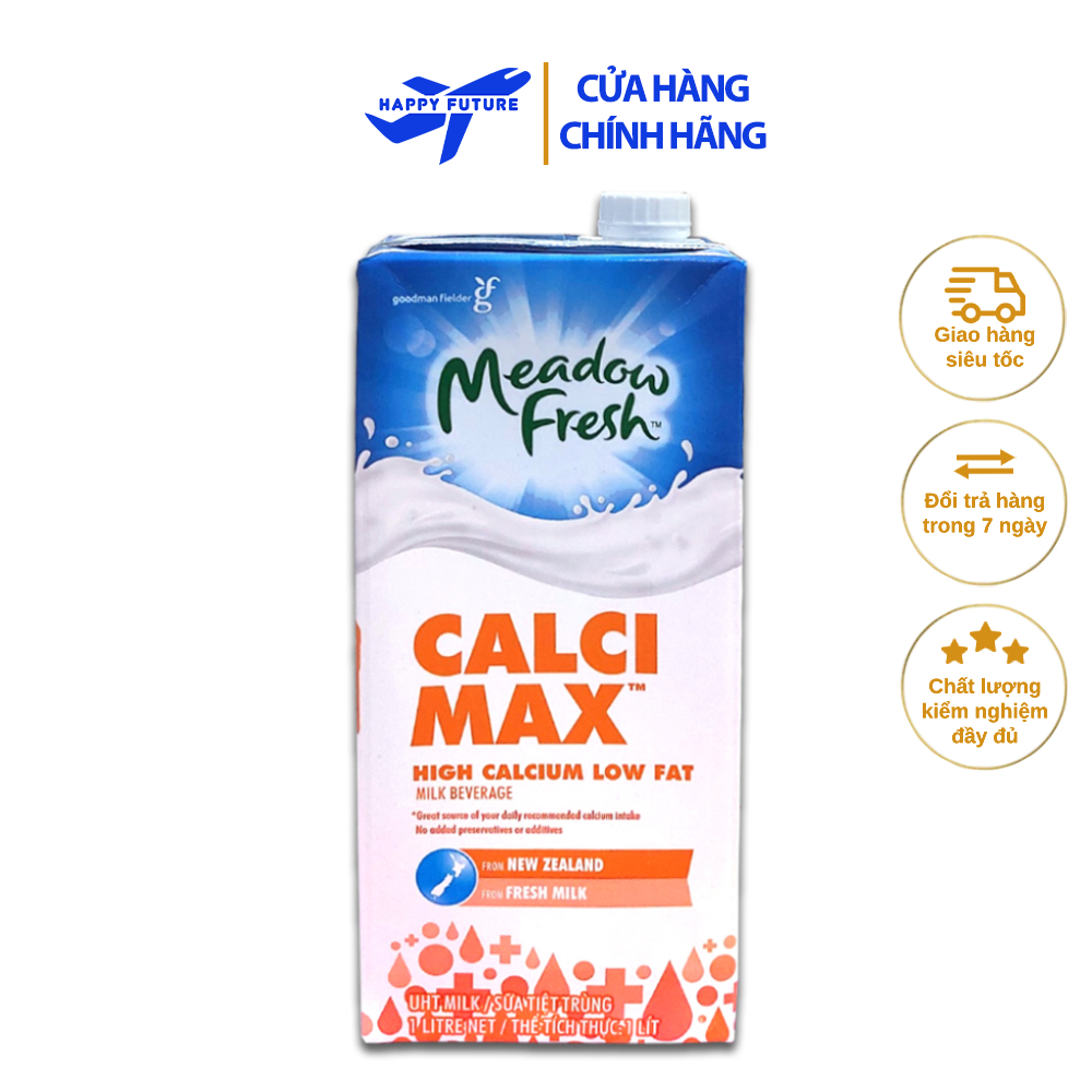 [1 Hộp] Sữa Tươi Meadow Fresh CANXI MAX 1L - Sữa Tươi Nhập Khẩu Úc ...