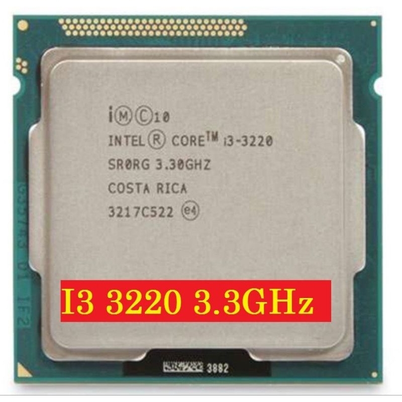 [ CPU Bh 1 năm ] Core i3 - 3220 ... 3210 LGA 1155 3MB Cache | Shopee ...