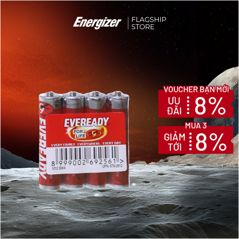 PIN EVEREADY HEAVY DUTY 1012 SW4 AAA | Shopee Việt Nam