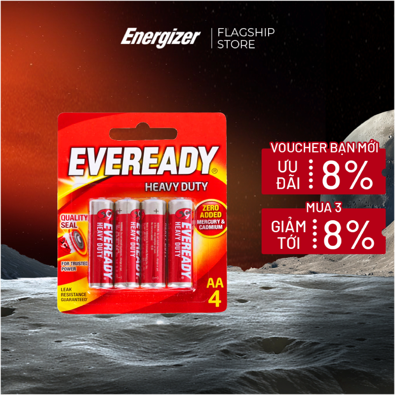 PIN EVEREADY HEAVY DUTY 1015 BP4 AA | Shopee Việt Nam
