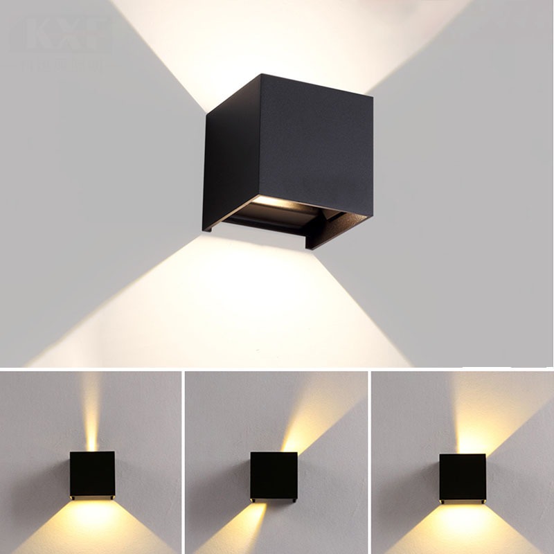 Đèn tường ngoài trời IP65 Nanoco - chỉnh được góc chiếu - NBLS13SQ ...