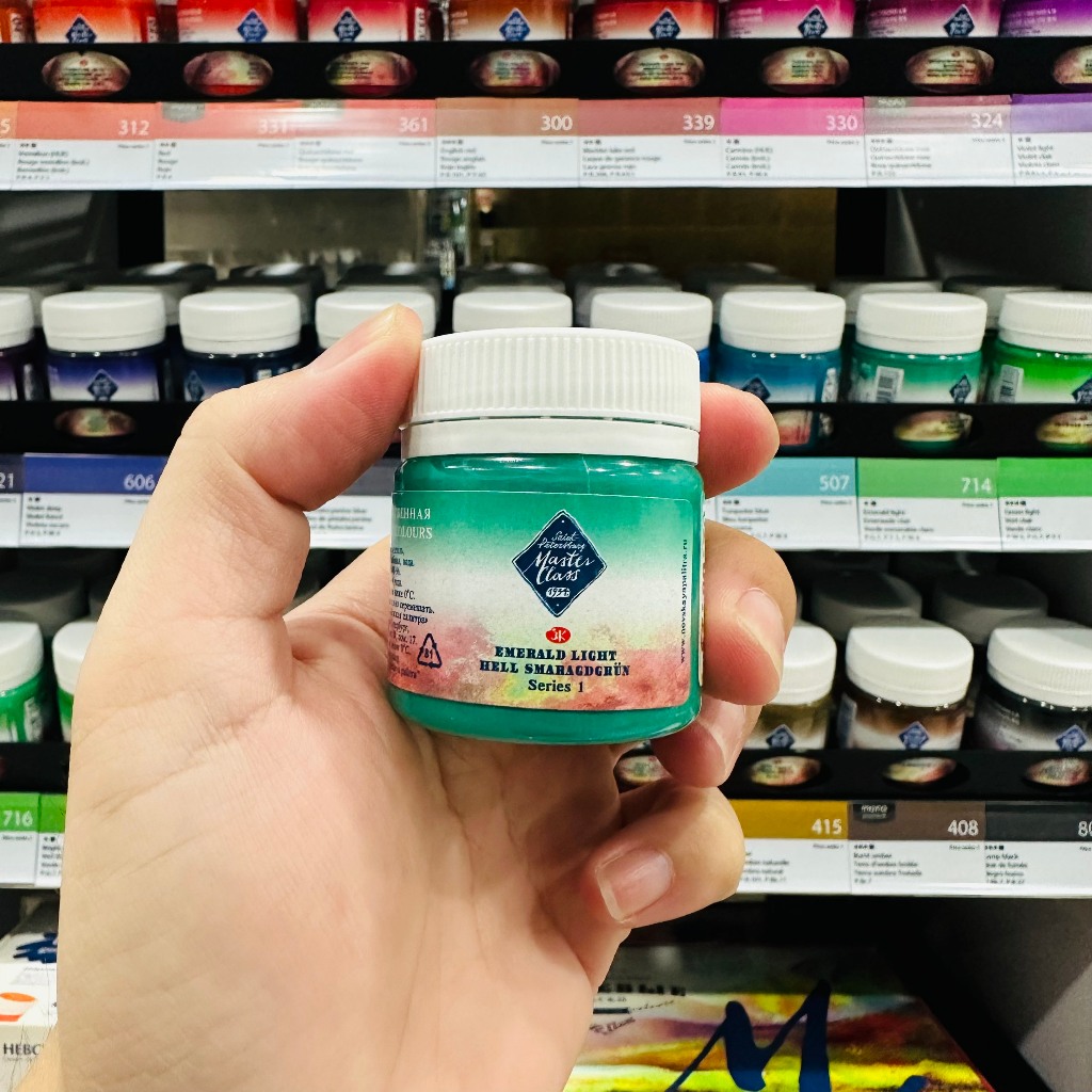 [DA ĐEN - QUẬN 3] Màu Gouache Nga Master Class Artist 40ml | Shopee ...