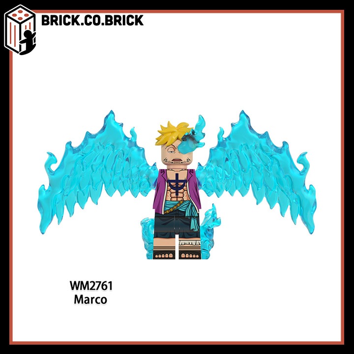 One Piece Mô hình Lắp ráp Kaido Marco Vinsmoke Reiju Đồ chơi Tứ Hoàng ...
