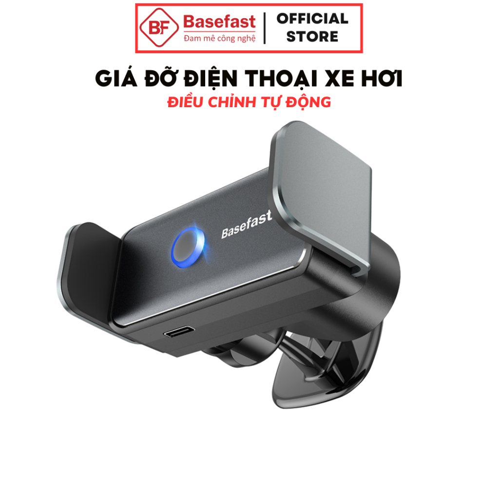 Giá đỡ điện thoại trên ô tô tự điều chỉnh thông minh Basefast GK11 gắn ...