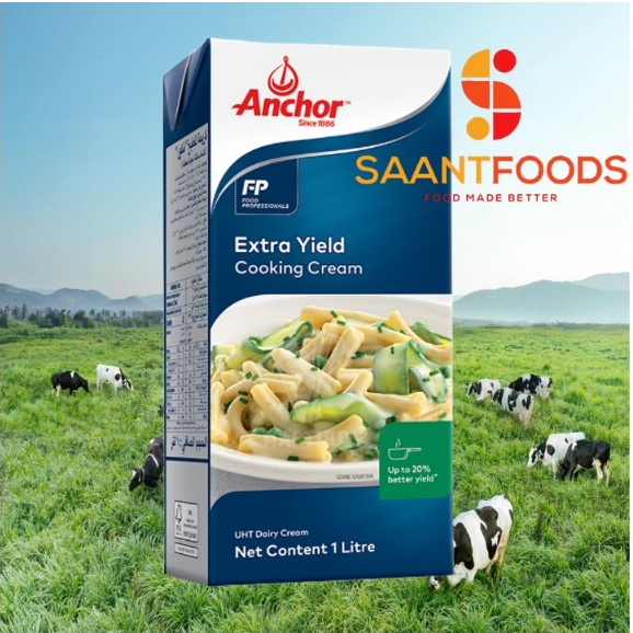Kem Nấu Extra Yield Cooking Cream Anchor 1L (Hộp) | Shopee Việt Nam
