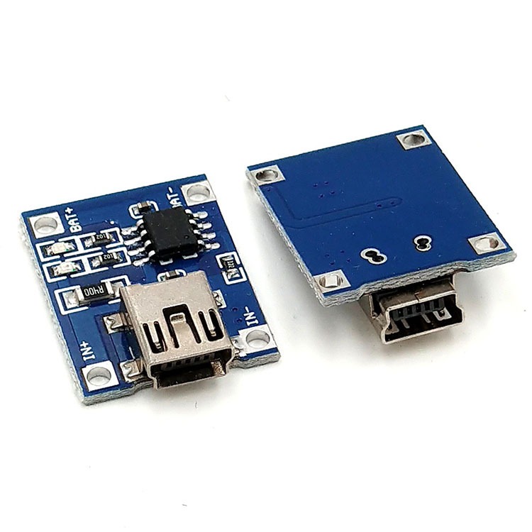 Mạch Sạc Pin TP4056 - Sạc Pin Lithium 18650 - Lion 3V7- 4V2 CÓ BẢO VỆ ...