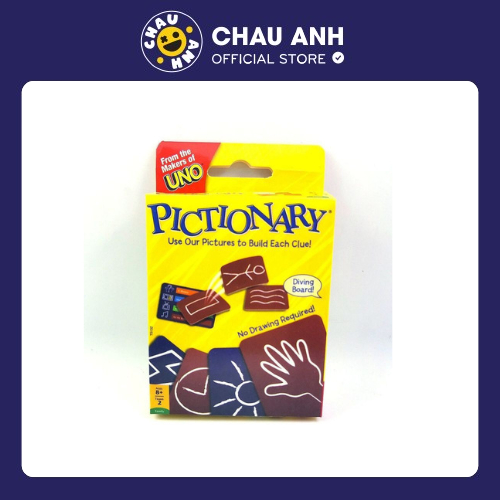 Bộ thẻ bài UNO Pictionary độc đáo thú vị vui nhộn CHAU ANH | Shopee ...