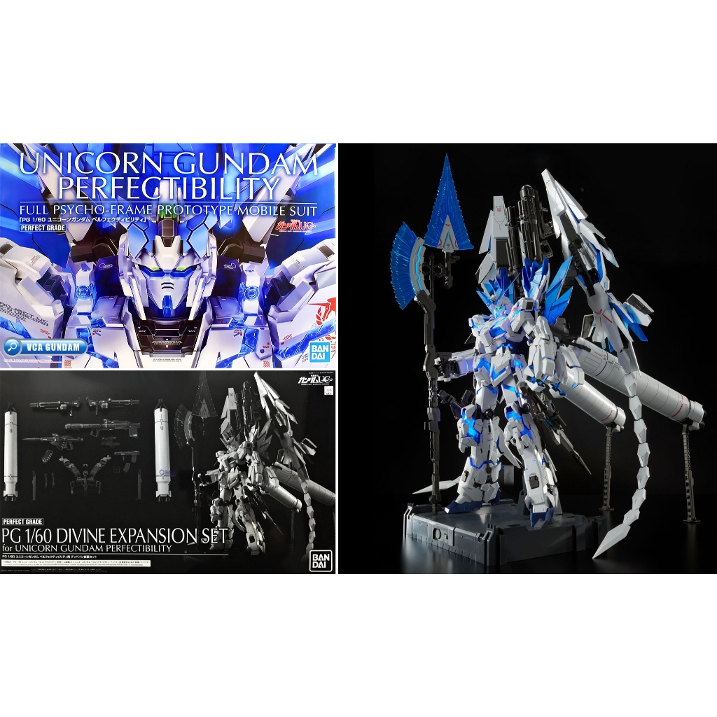 [CÓ SẴN] P-BANDAI - PG 1/60 Unicorn Gundam Perfectibility + Divine ...