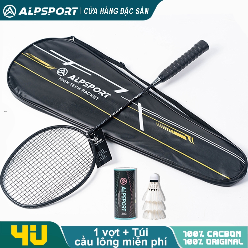 ALP Cherry 4U Căng Max 26LBS 12KG Vợt Cầu Lông Hồng Original 100% Full ...